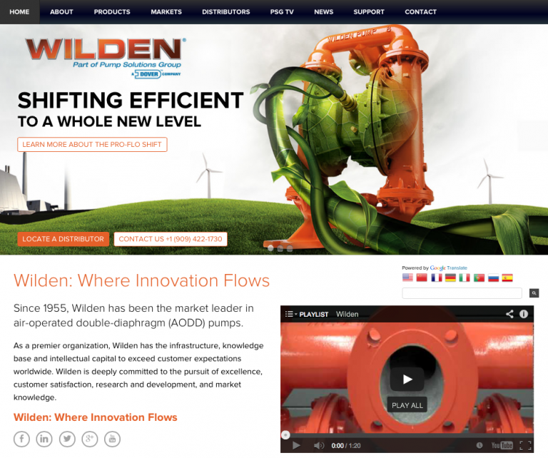 Wilden® Launches New Website to Showcase AODD Pumps - Empowering Pumps ...