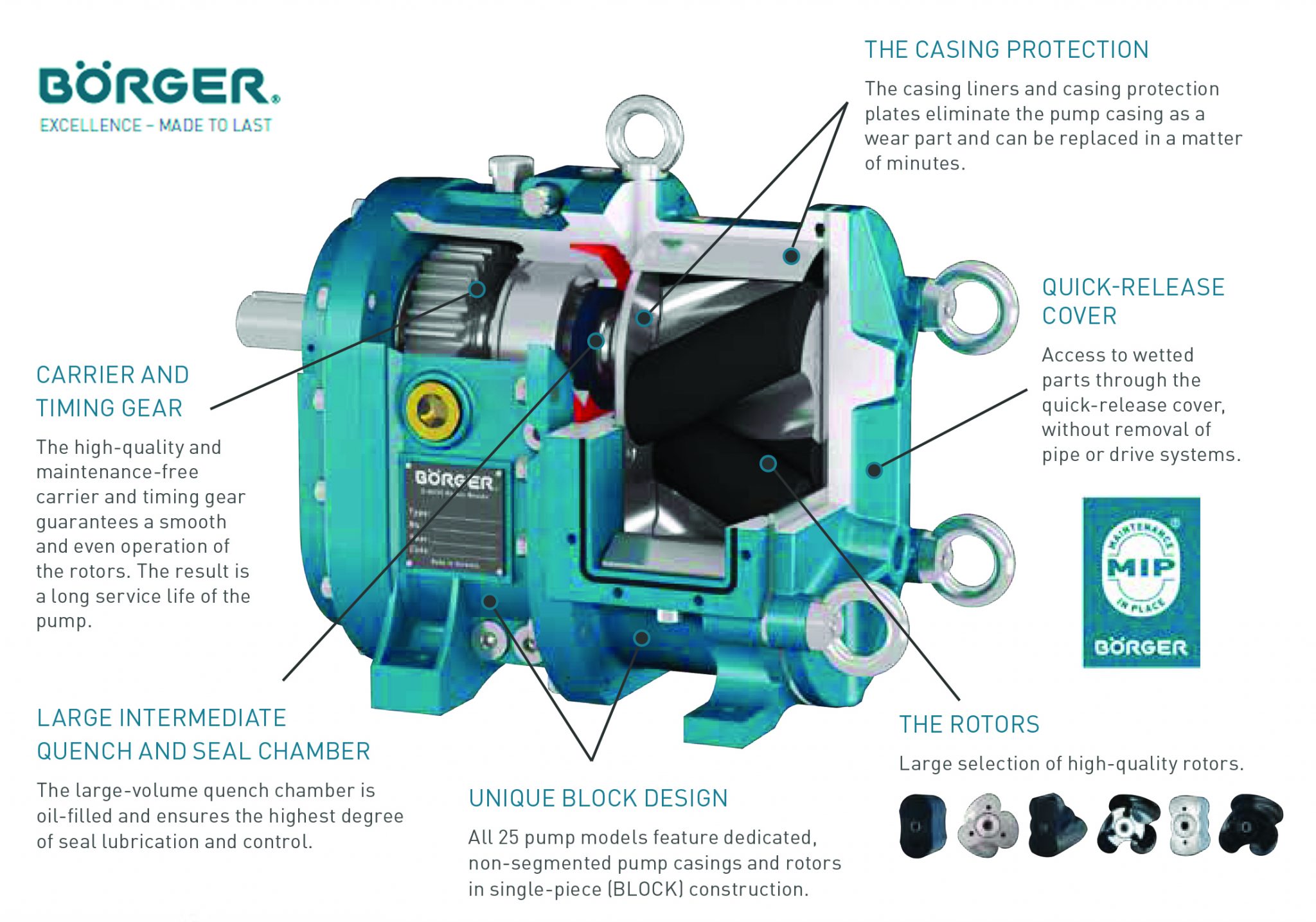 The BLUELine Rotary Lobe Pump from BÖRGER - Empowering Pumps and Equipment