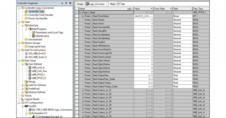ABB's new Add-On Instructions emulate existing drive applications ...