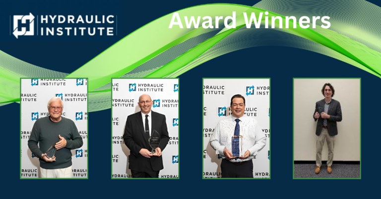 Hydraulic Institute Recognizes Key Contributors through Annual Awards ...