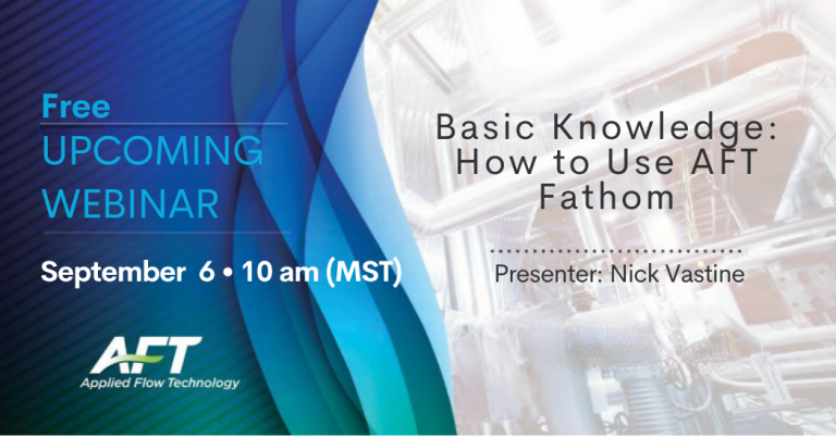 Basic Knowledge: How to Use AFT Fathom - Empowering Pumps and Equipment