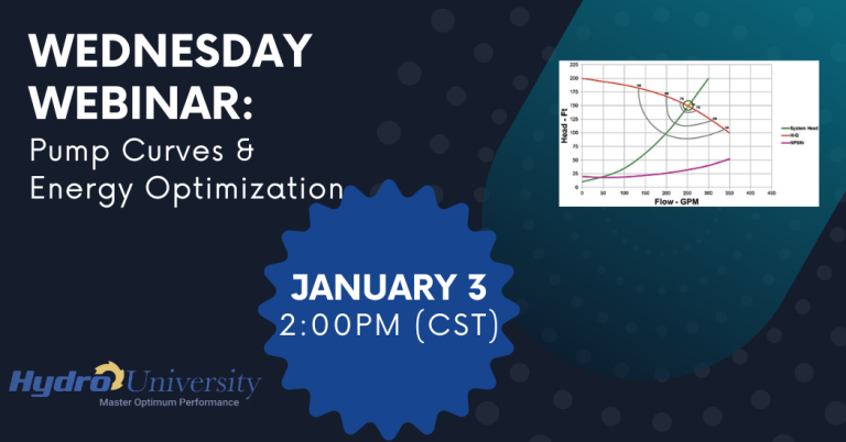 Wednesday Webinar- Pump Curves & Energy Optimization - Empowering Pumps and Equipment