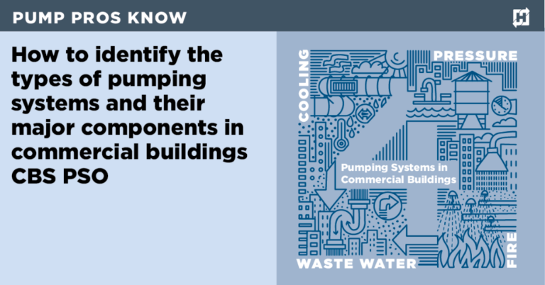 Pump Pros Know: Pumping Systems in Commercial Building Services ...