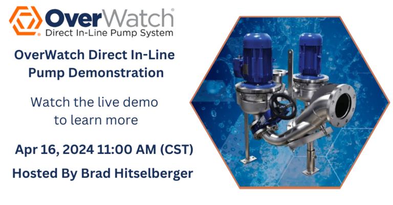 OverWatch Direct In-Line Pump Demonstration - Empowering Pumps and Equipment