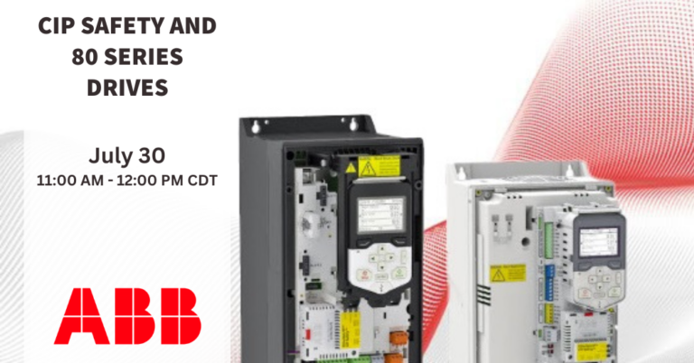 CIP Safety and 80 Series Drives - Empowering Pumps and Equipment