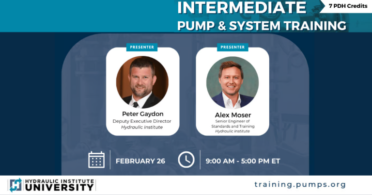 Intermediate Pump & System Training Course - Empowering Pumps and Equipment