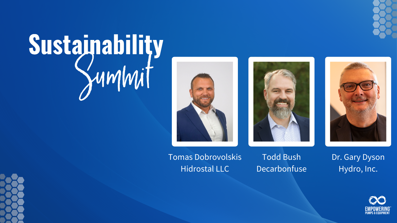 Sustainability Summit - Empowering Pumps and Equipment