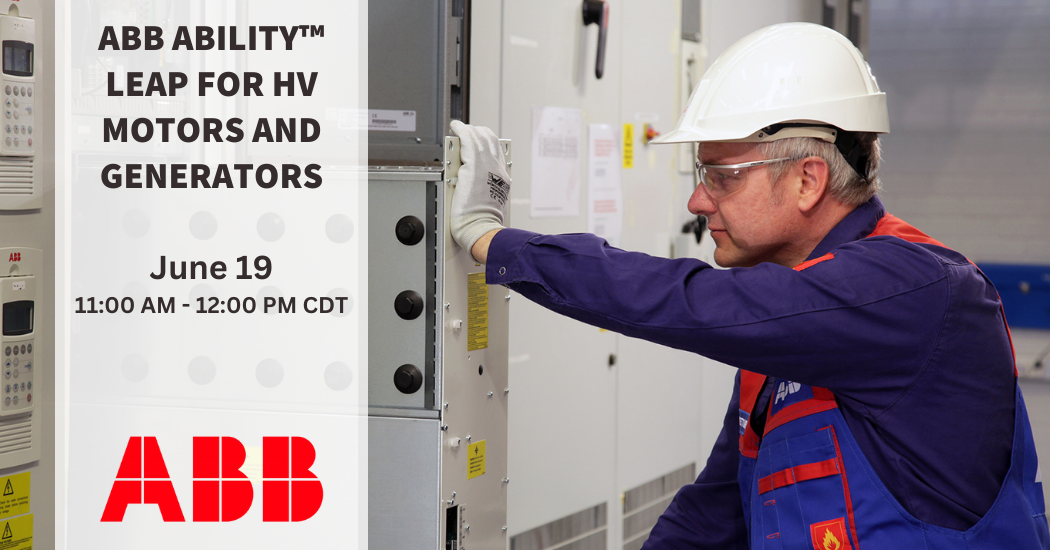 ABB Ability™ LEAP for HV Motors and Generators - Empowering Pumps and ...