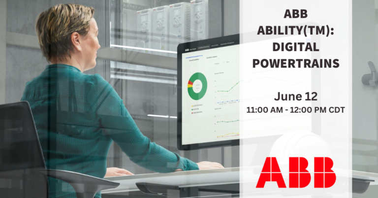 ABB Ability(tm): Digital Powertrains - Empowering Pumps and Equipment